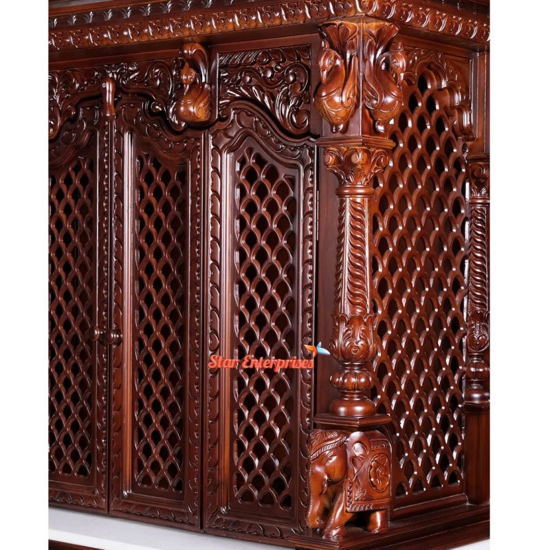 Star Enterprises Wooden ISKCON Hand Carved Temple TMP-01 - Star ...